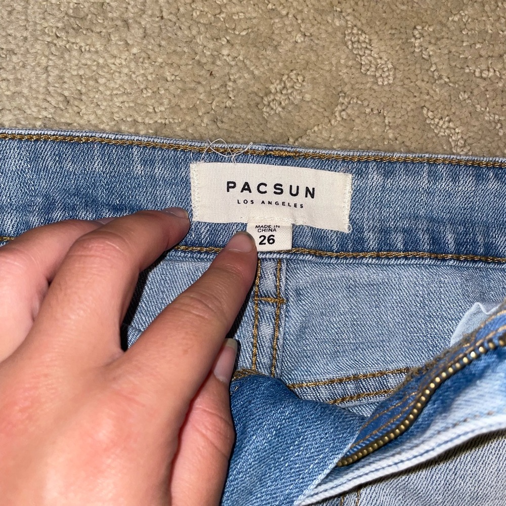 Pacsun Stretch Micro Mini Skirt - Gem